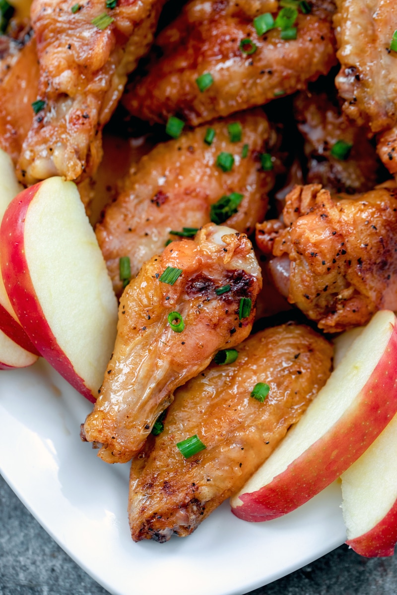 Apple Cider Chicken Wings Recipe | We are not Martha