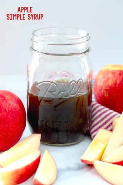 Apple Simple Syrup Recipe - We are not Martha