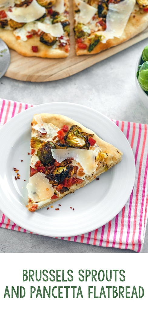 Brussels Sprouts Flatbread (with Pancetta) Recipe | We are not Martha