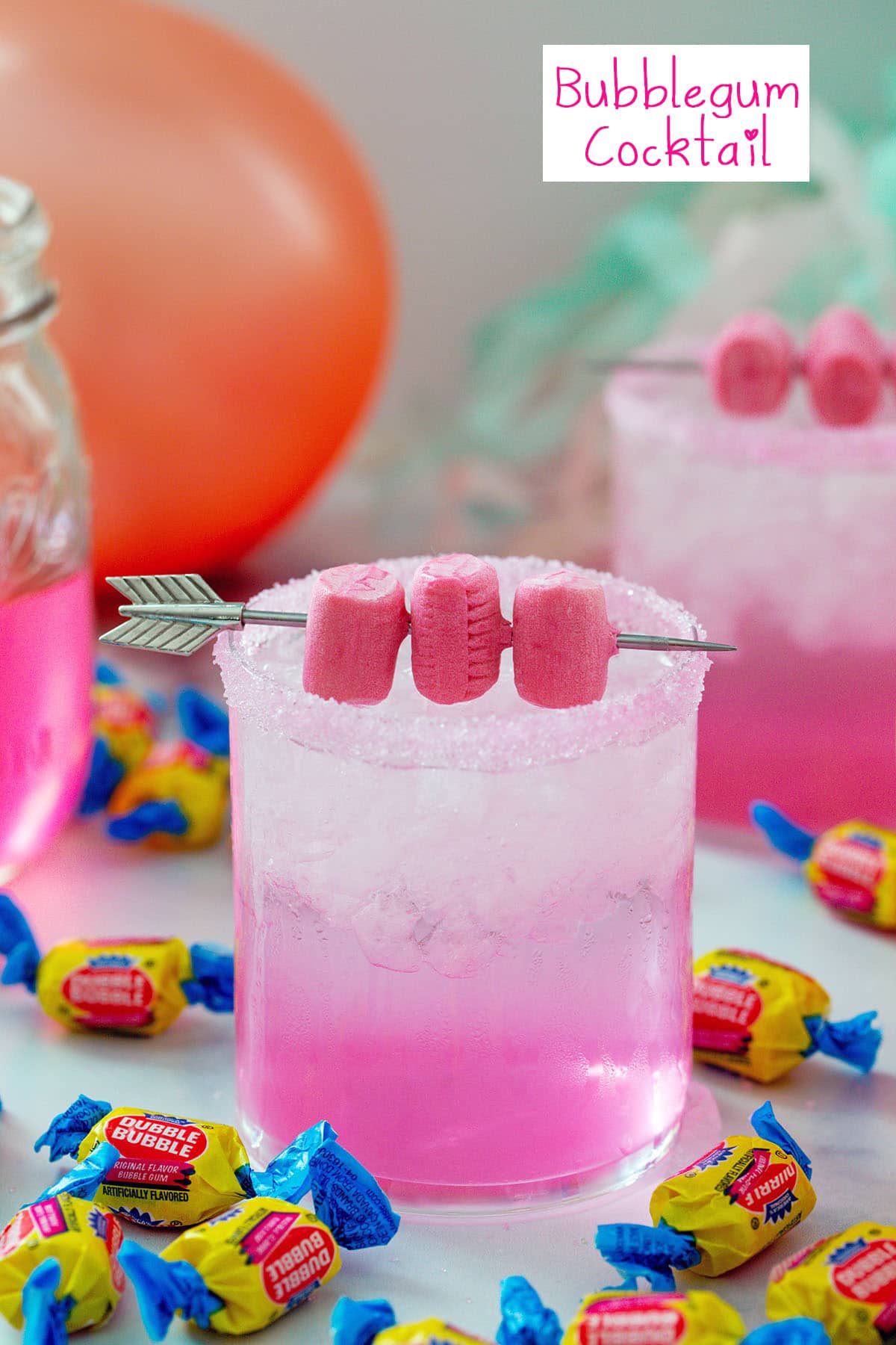Bubblegum Cocktail Recipe | We are not Martha