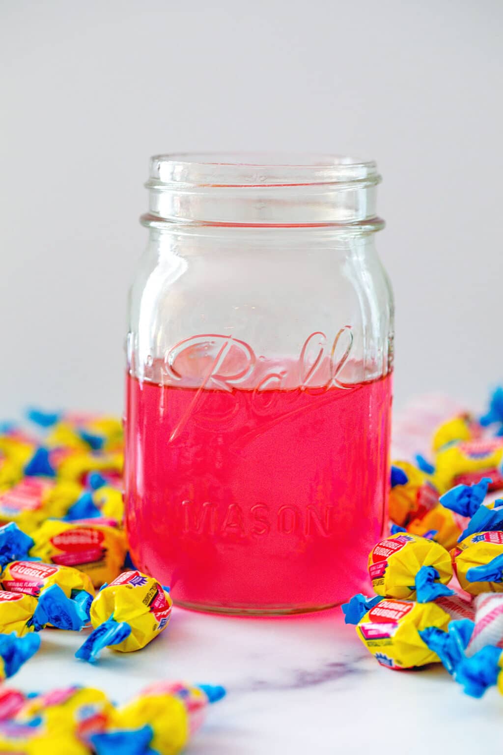 Bubblegum Simple Syrup Recipe | We are not Martha