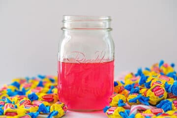 Bubblegum Simple Syrup Recipe | We are not Martha