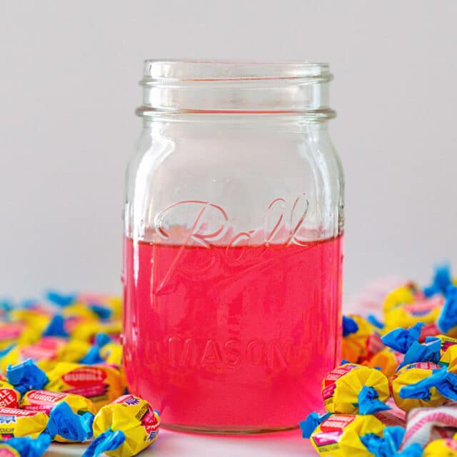 Bubblegum Simple Syrup Recipe | We are not Martha