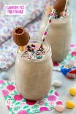 Cadbury Egg Milkshake Recipe - We are not Martha