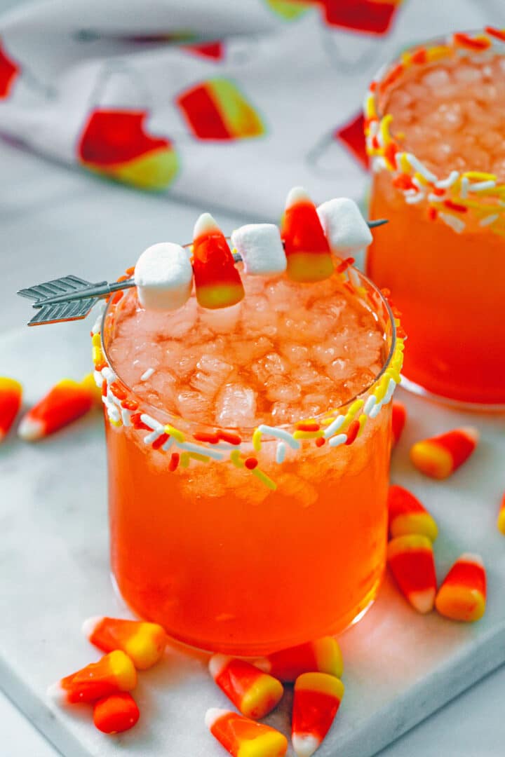 Candy Corn Cocktail Recipe - We are not Martha