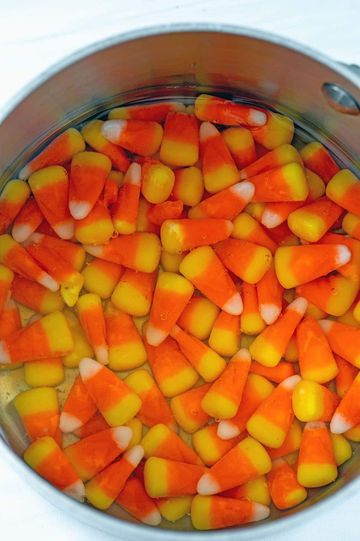 Candy Corn Simple Syrup Recipe - We are not Martha