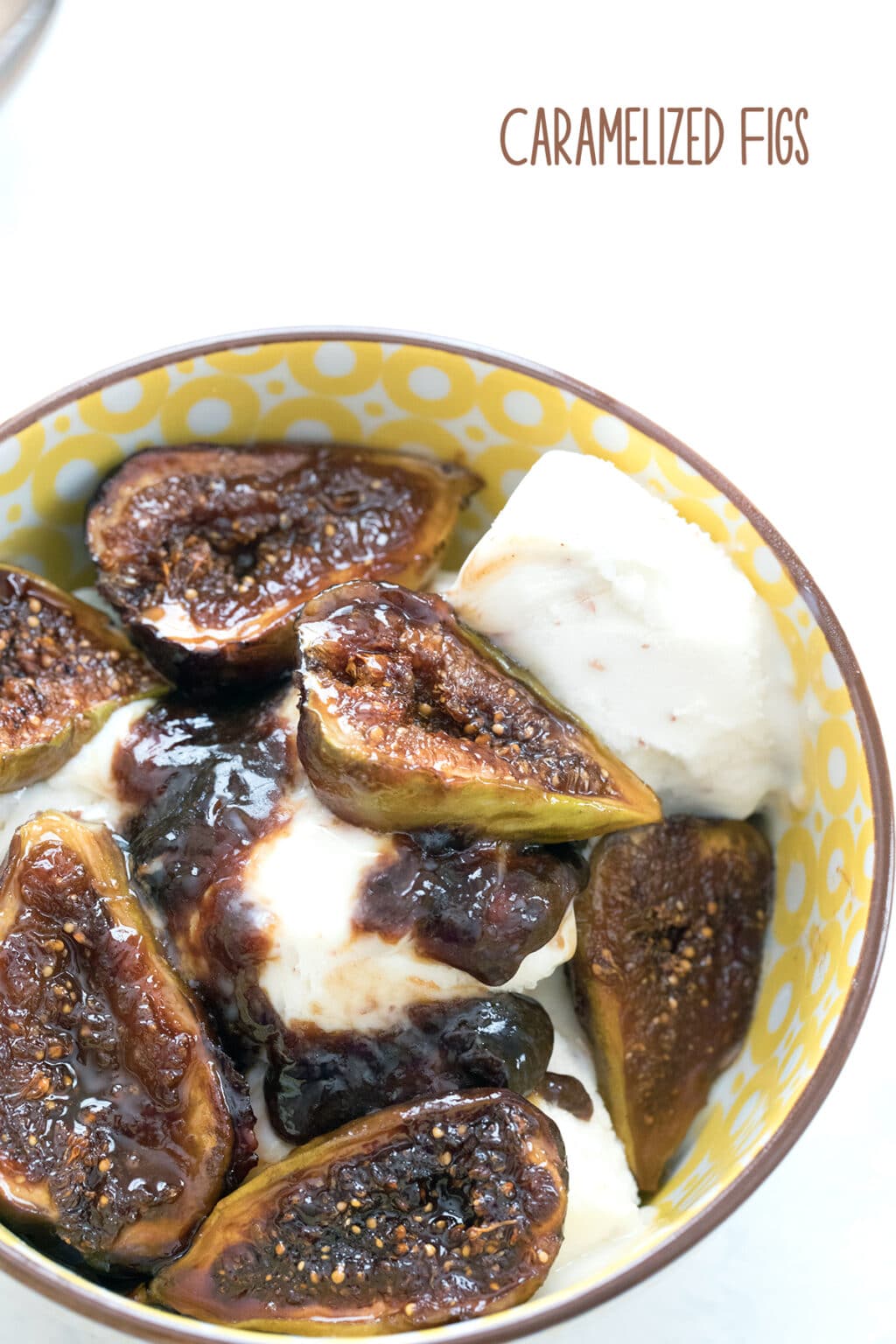 Caramelized Figs Recipe -- Easy Dessert | We are not Martha