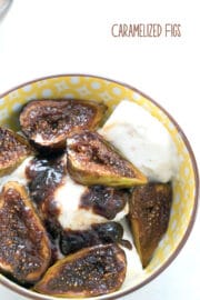 Caramelized Figs Recipe -- Easy Dessert | We are not Martha