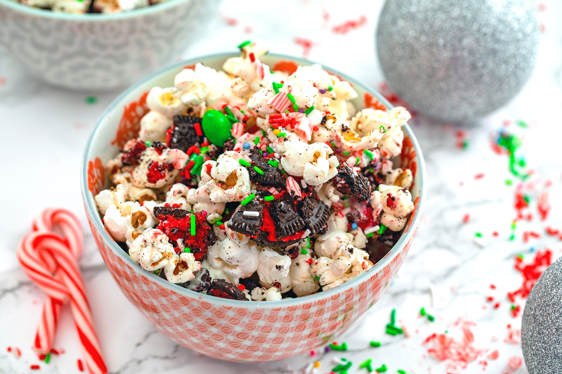 Christmas Party Popcorn Recipe | We are not Martha