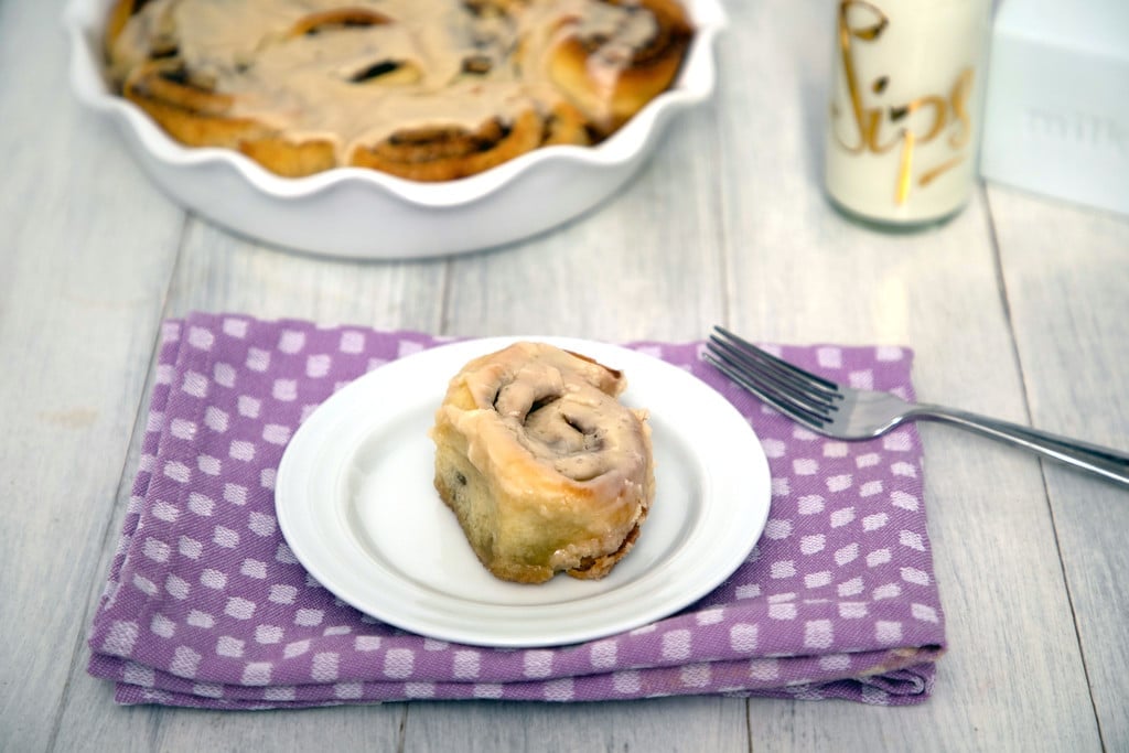 Cinnamon Rolls with Maple Icing Recipe - We are not Martha
