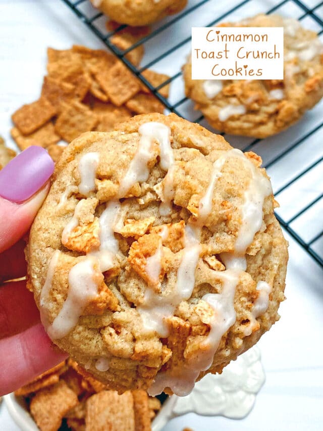 Cinnamon Toast Crunch Cookies | We are not Martha