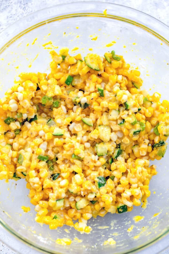 Fresh Corn Cakes with Feta Recipe | We are not Martha