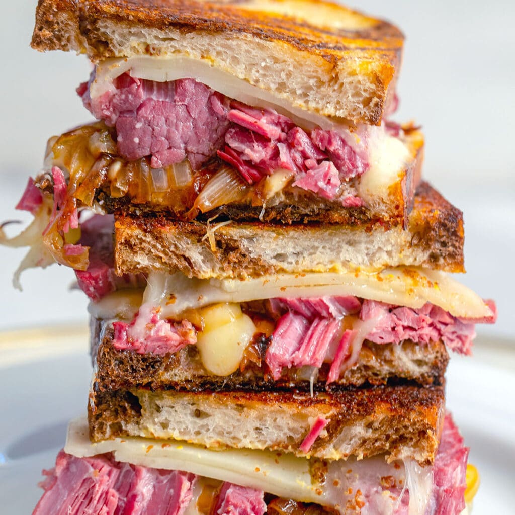 Corned Beef Melts Recipe - We are not Martha