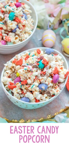 Easter Candy Popcorn Recipe | We are not Martha
