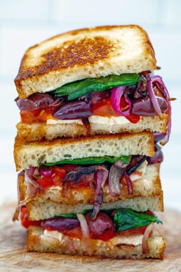 Greek Grilled Cheese Recipe | We are not Martha