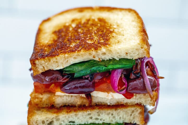 Greek Grilled Cheese Recipe | We are not Martha