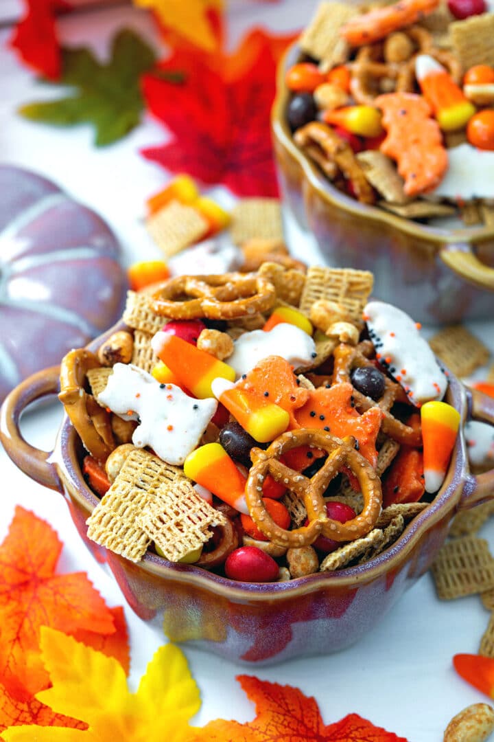 Halloween Trail Mix Recipe - We are not Martha