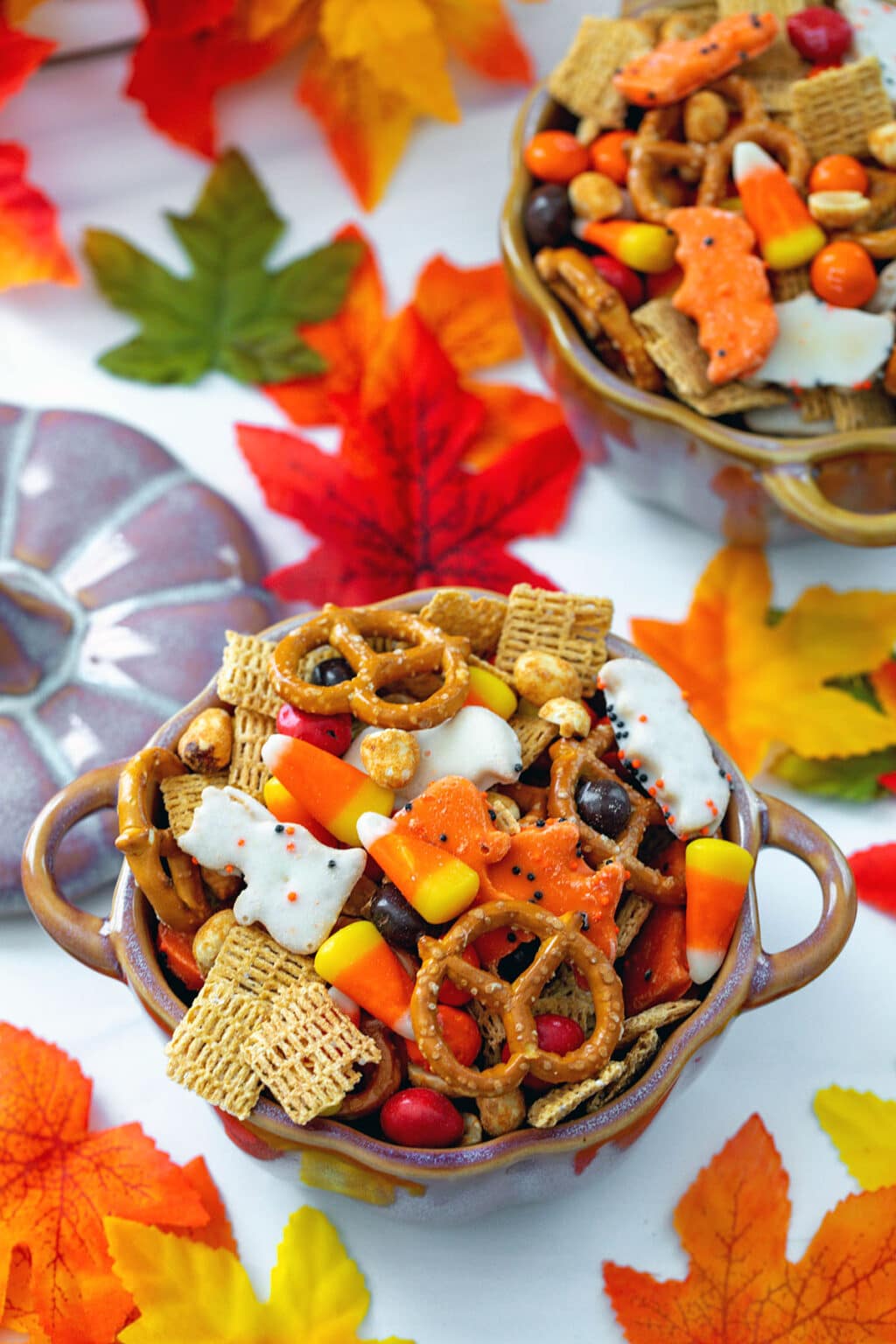 Halloween Trail Mix Recipe - We are not Martha