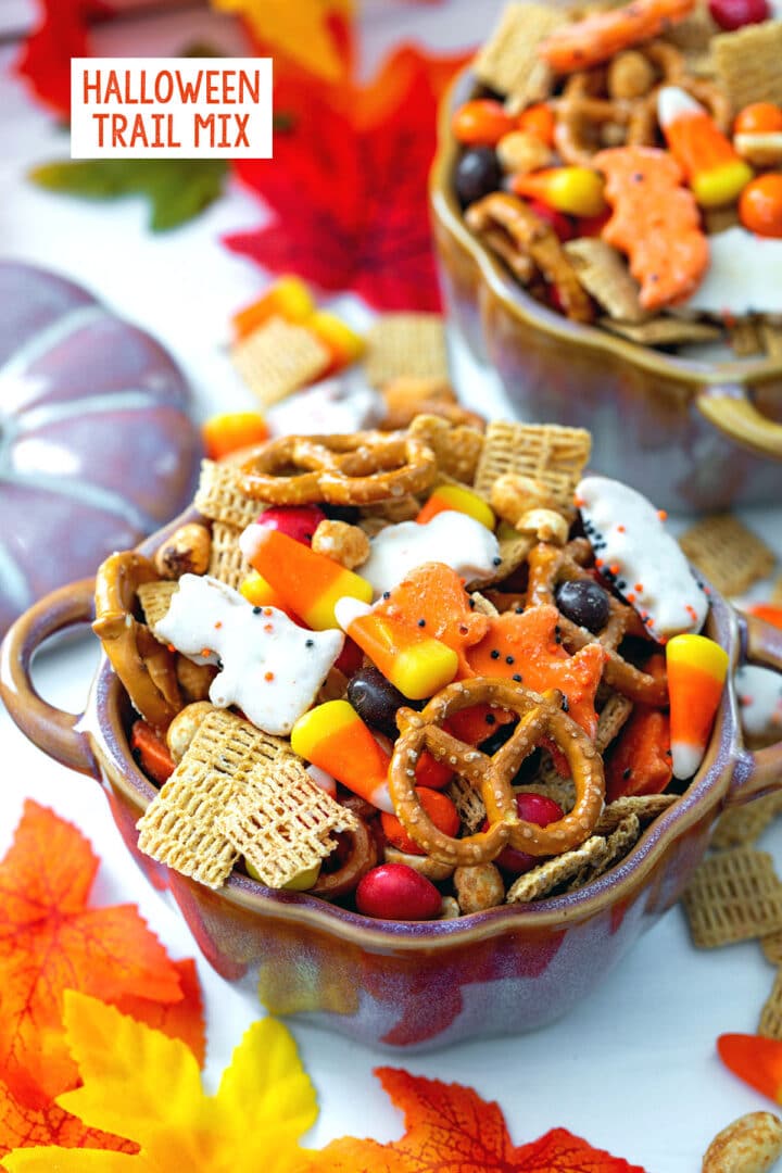 Halloween Trail Mix Recipe - We are not Martha