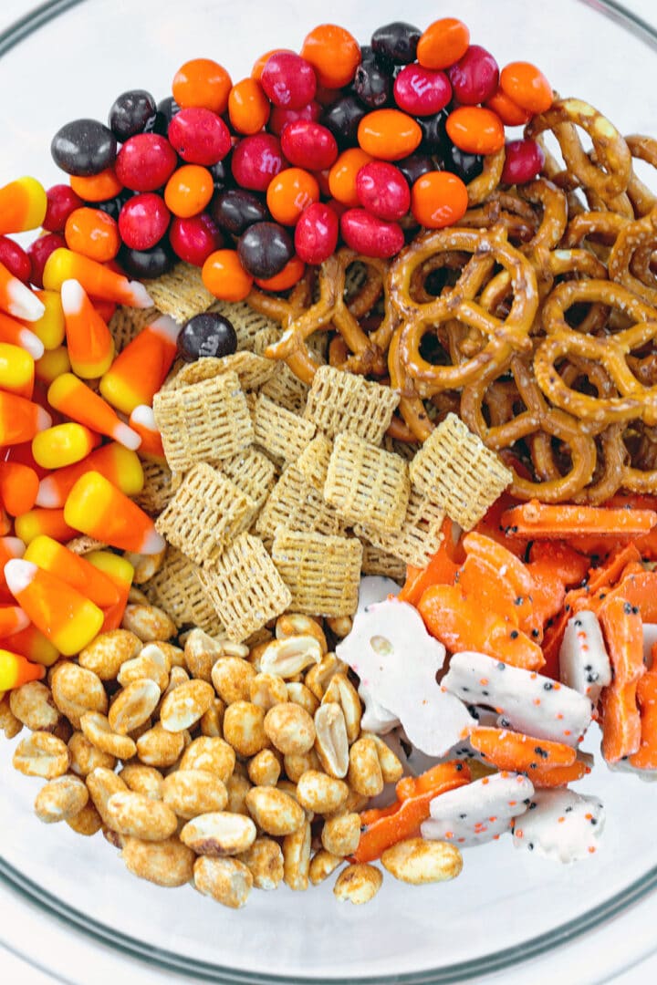 Halloween Trail Mix Recipe - We are not Martha
