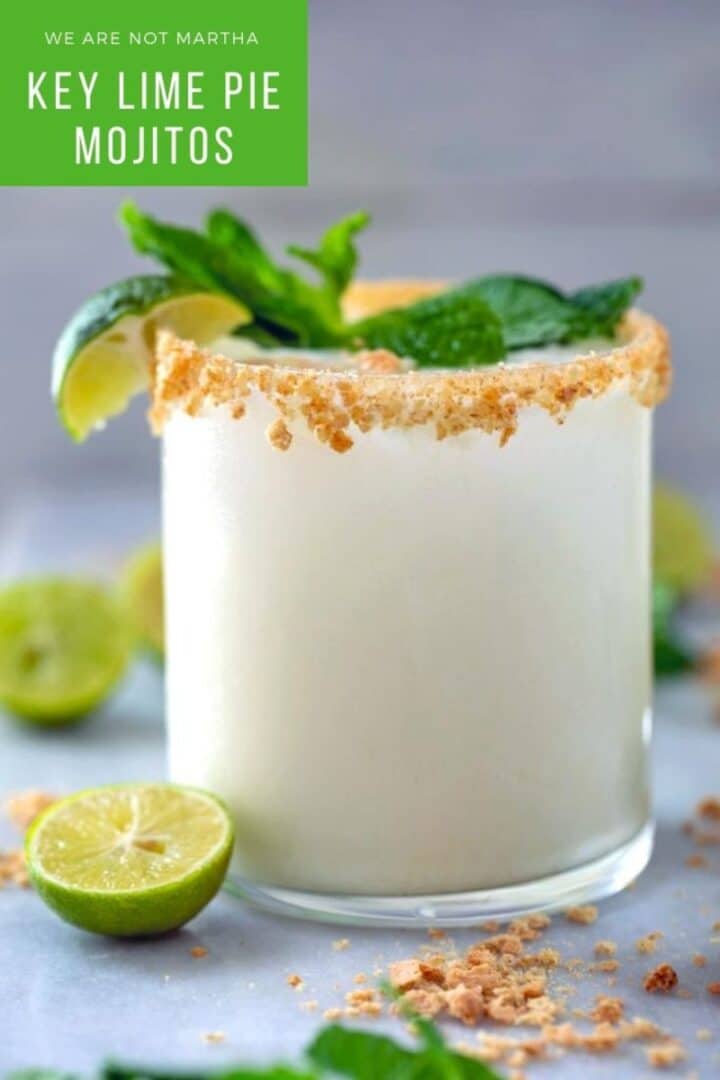 Key Lime Pie Mojito Cocktail Recipe | We are not Martha