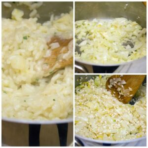 Lemon and Fennel Risotto with Mussels Recipe | We are not Martha