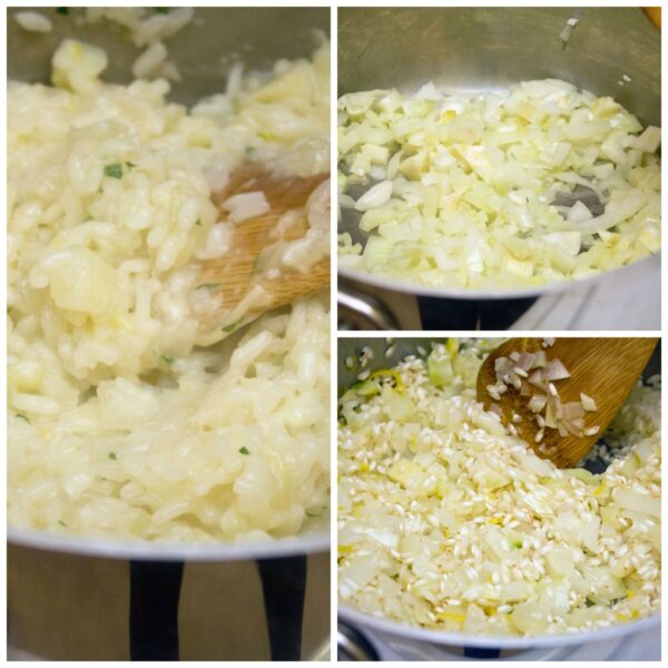 Lemon and Fennel Risotto with Mussels Recipe | We are not Martha