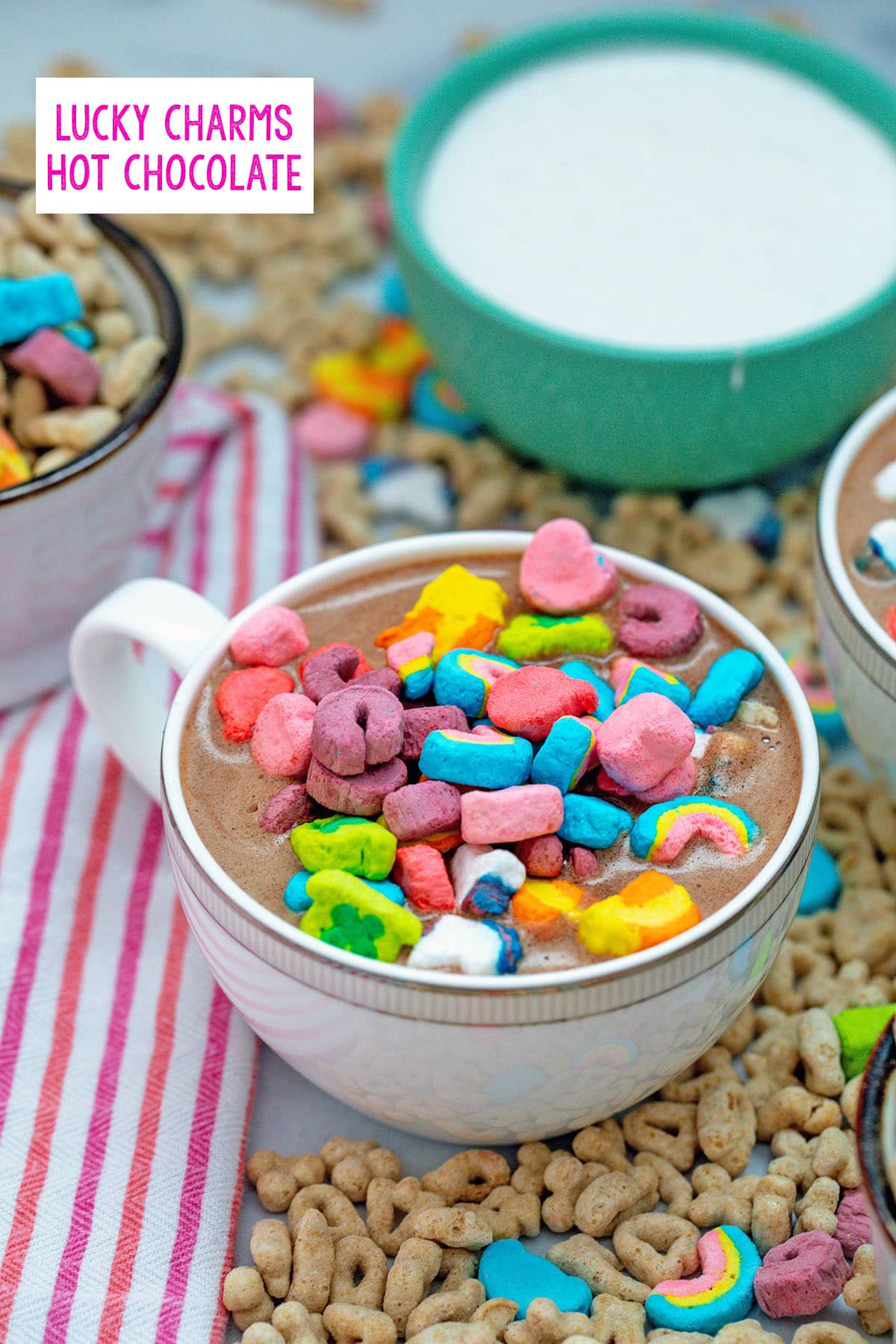 Lucky Charms Hot Chocolate Recipe - We are not Martha