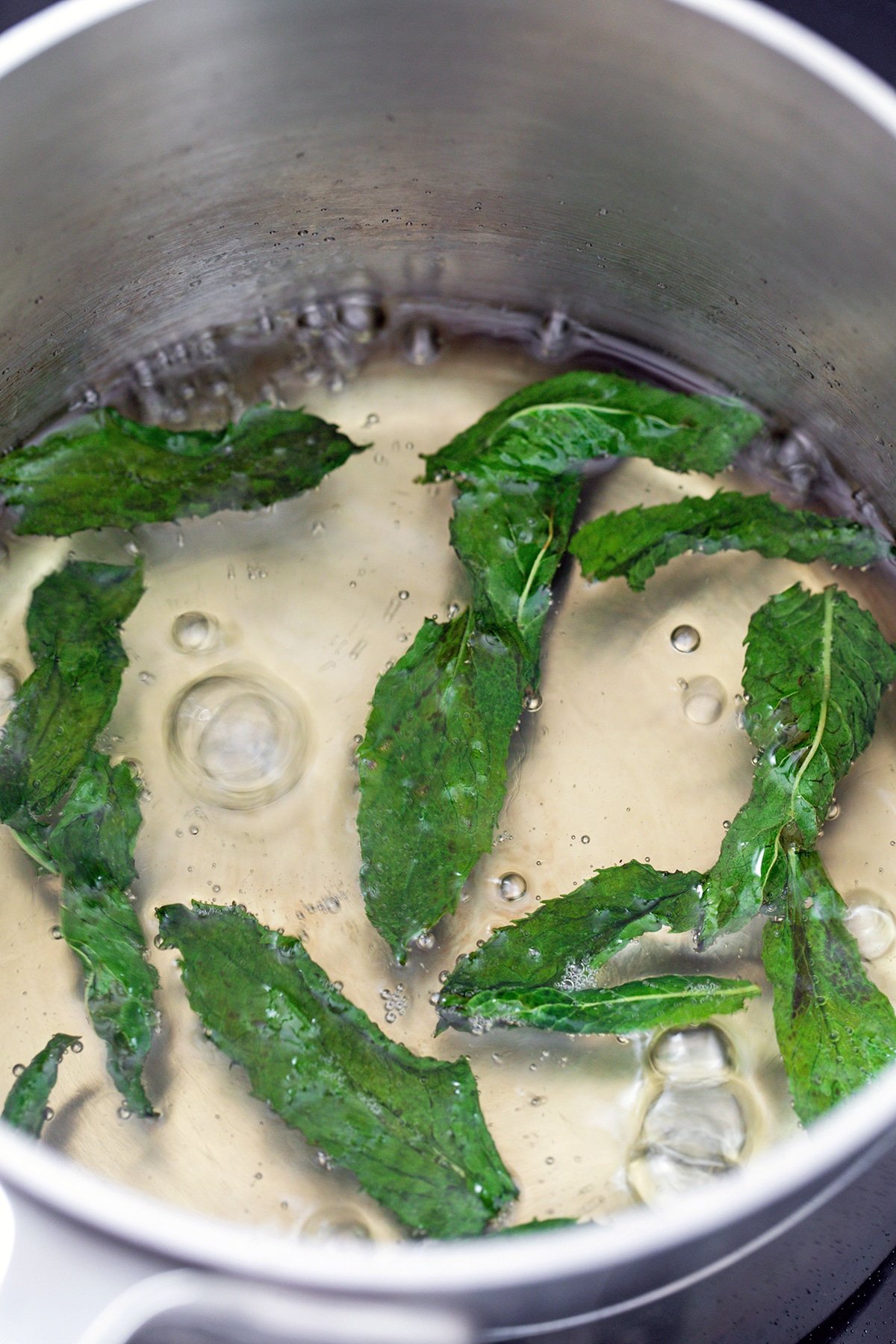 Mint Simple Syrup Recipe | We are not Martha