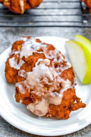 Pear Fritters Recipe - We are not Martha