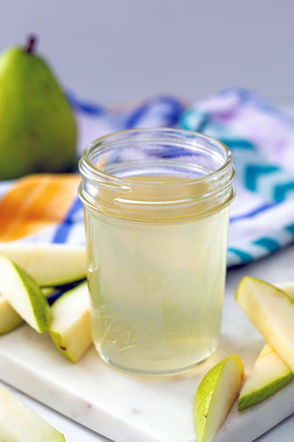 Pear Simple Syrup Recipe - We are not Martha