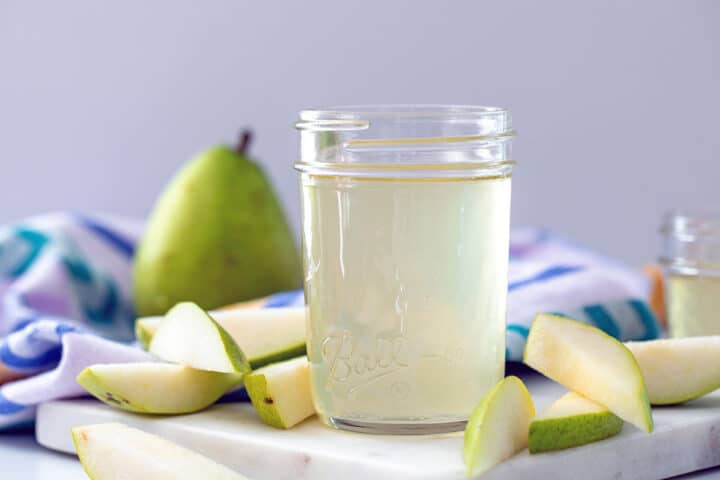 Pear Simple Syrup Recipe - We are not Martha