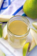 Pear Simple Syrup Recipe - We are not Martha