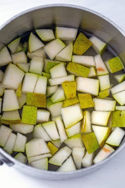 Pear Simple Syrup Recipe - We are not Martha