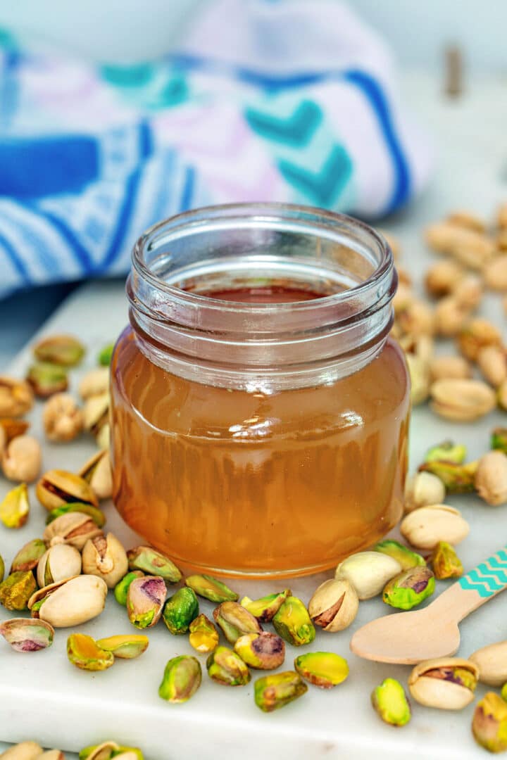 Pistachio Syrup Recipe - We are not Martha