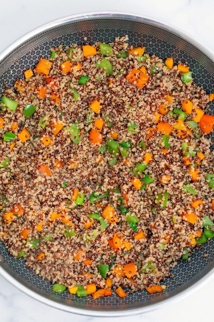 Easy Quinoa Fried Rice Recipe | We are not Martha