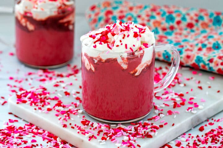 Red Velvet Latte Recipe - We are not Martha
