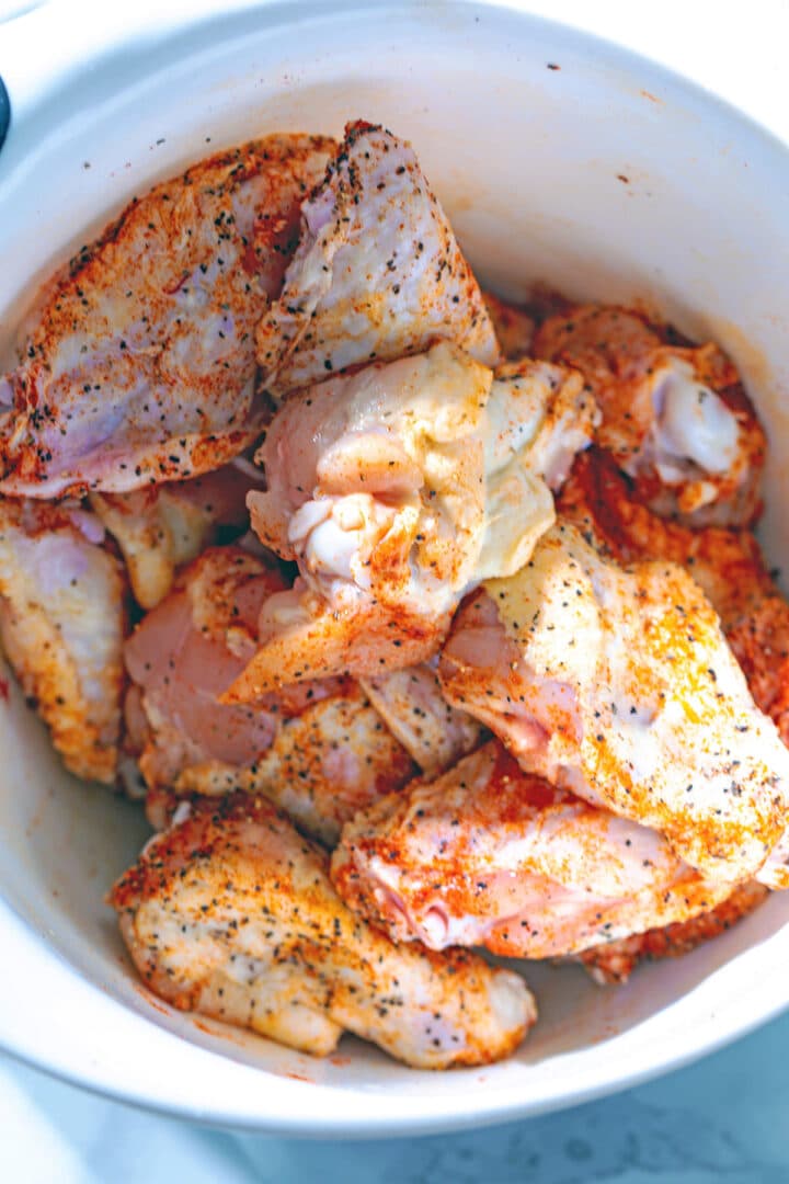 Sizzling Garlic Chicken Wings Recipe - We are not Martha