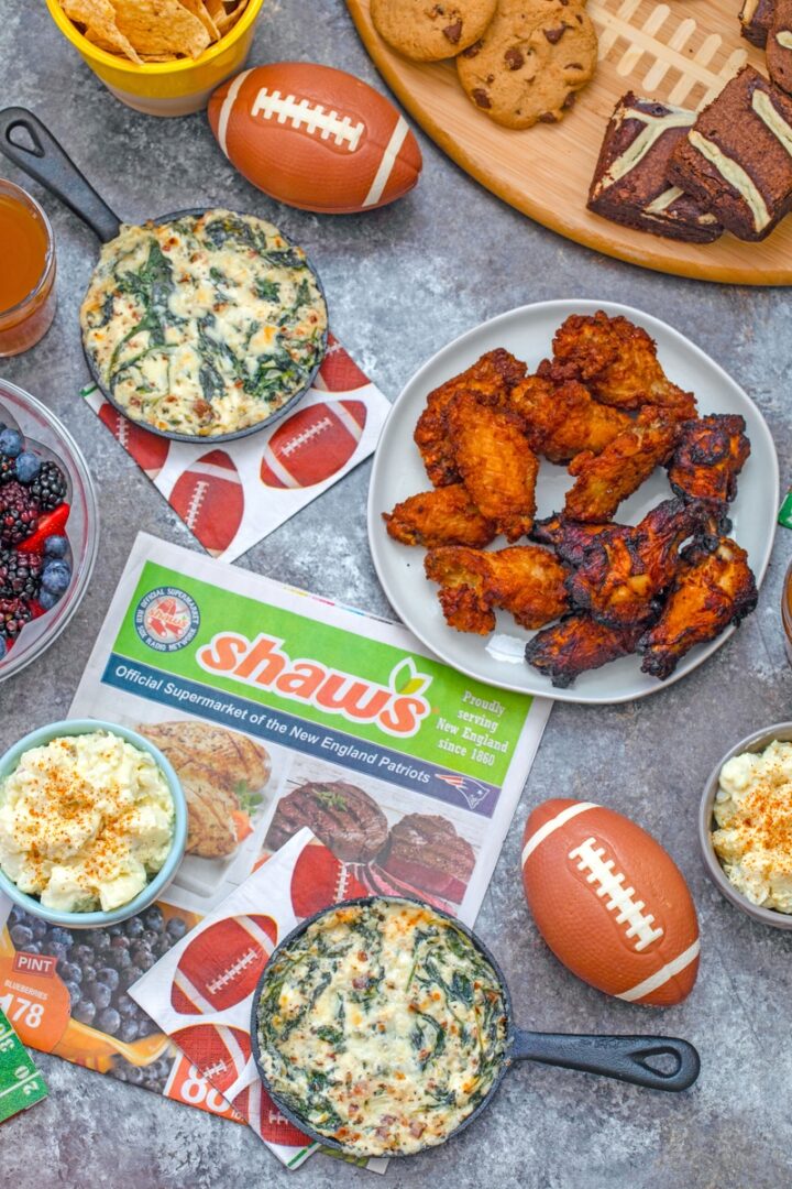 Bacon Blue Cheese Spinach Dip Recipe - We are not Martha