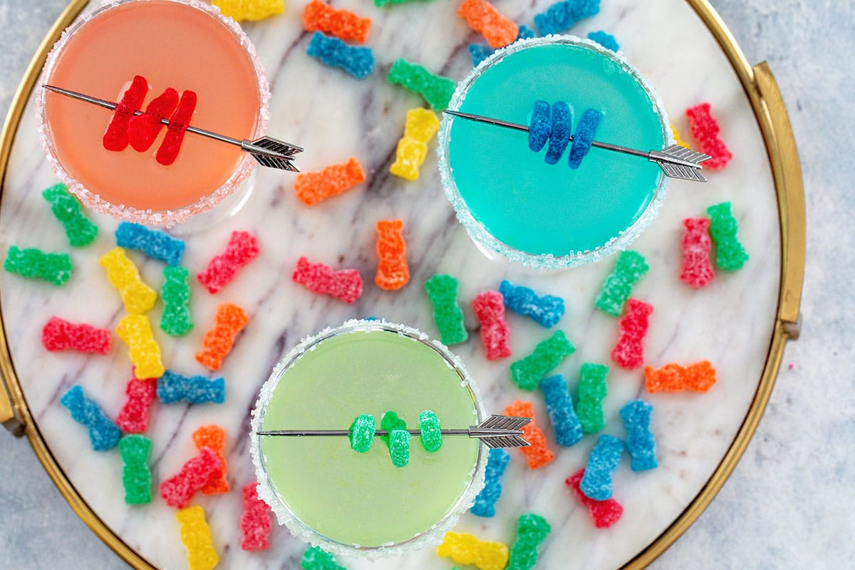 Sour Patch Kids Margarita Recipe | We are not Martha