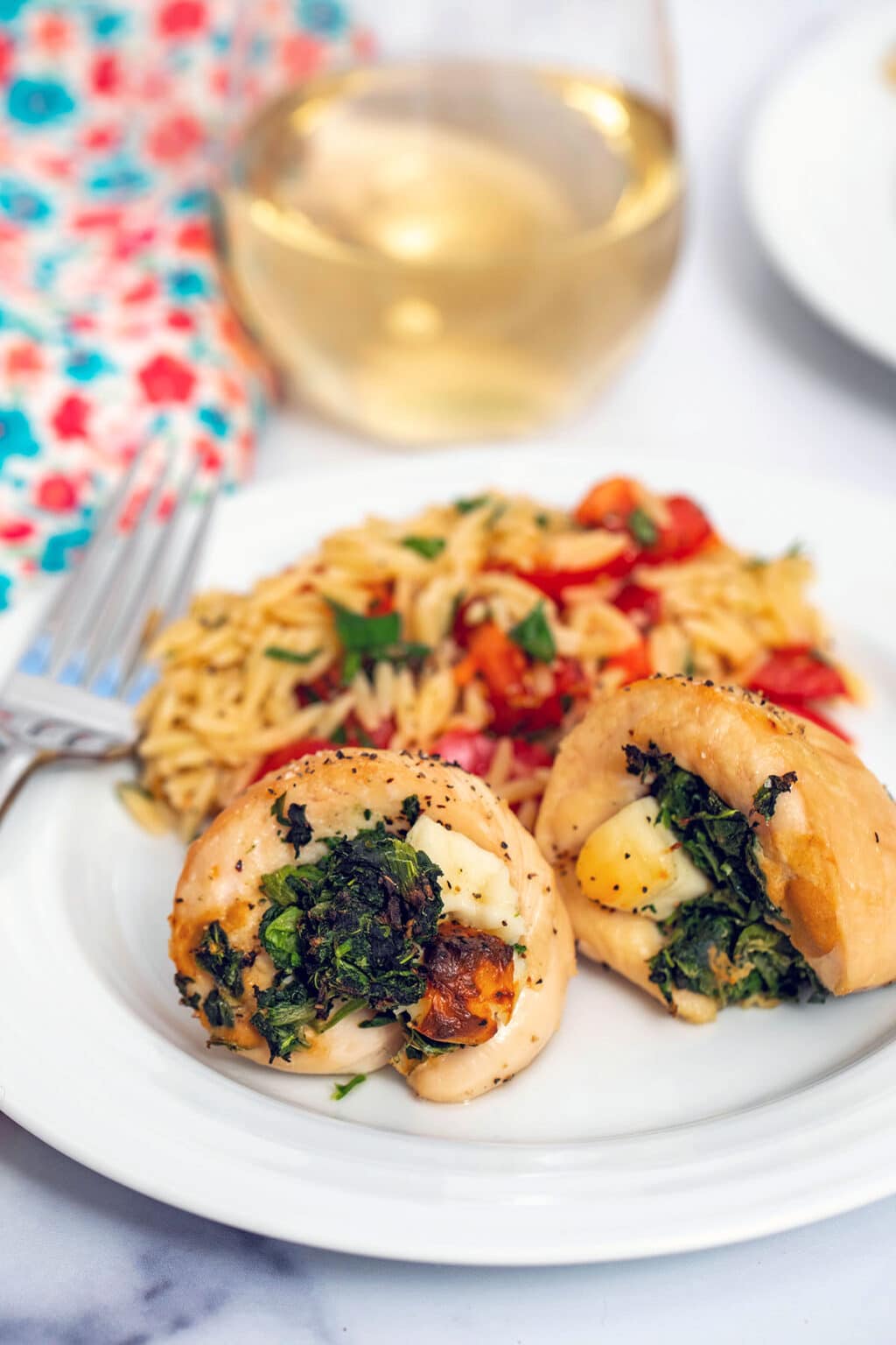Spinach and Brie-Stuffed Chicken Recipe | We are not Martha