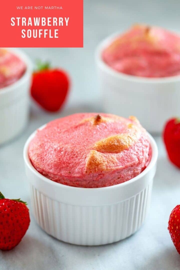 Strawberry Souffle Dessert Recipe | We are not Martha