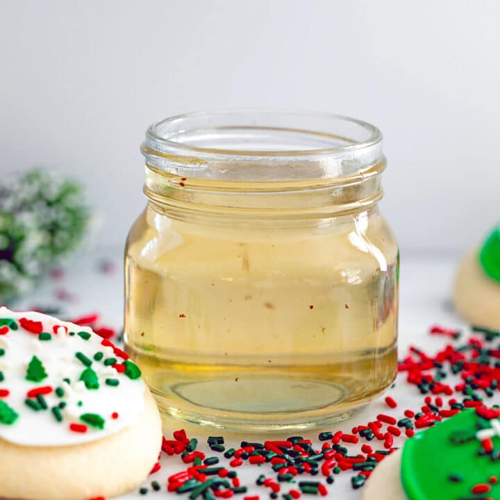 Sugar Cookie Syrup Recipe - We are not Martha