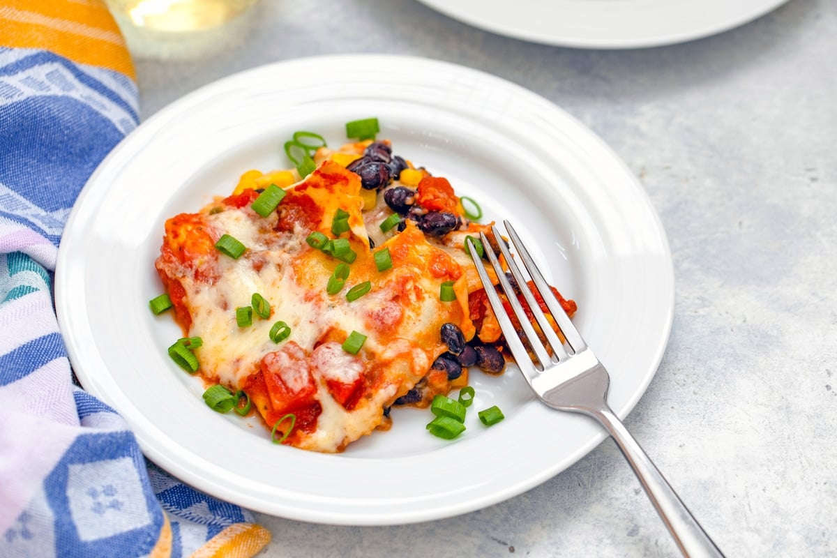 Tex-Mex Lasagna Recipe - We are not Martha