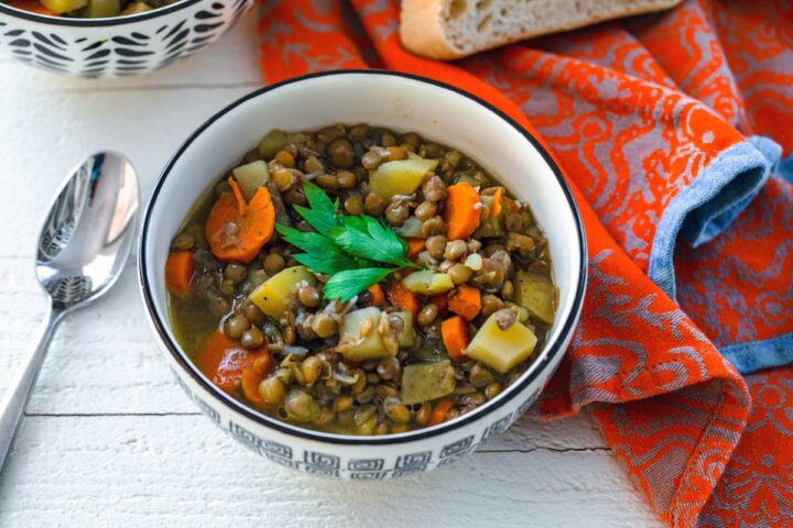 The Best Lentil Soup Recipe - We are not Martha