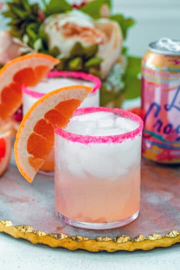 Triple Grapefruit Fizz Drink Recipe | We are not Martha