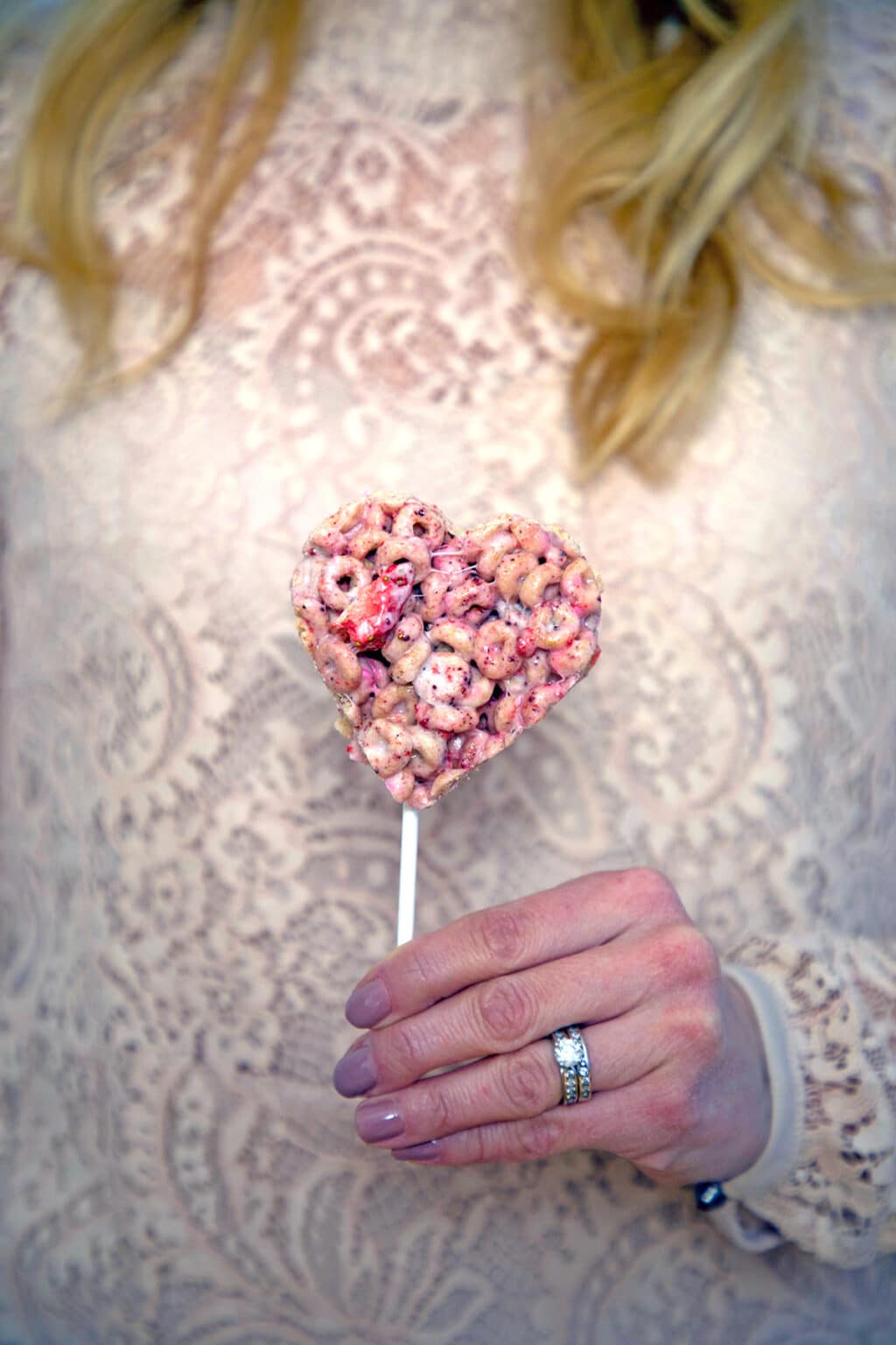 Very Berry Cheerios Treat Pops Recipe - We are not Martha