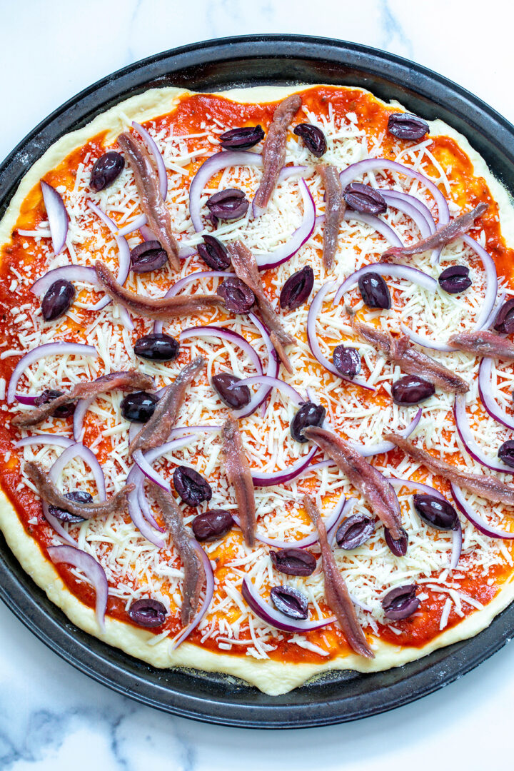 Anchovy Pizza Recipe - We are not Martha
