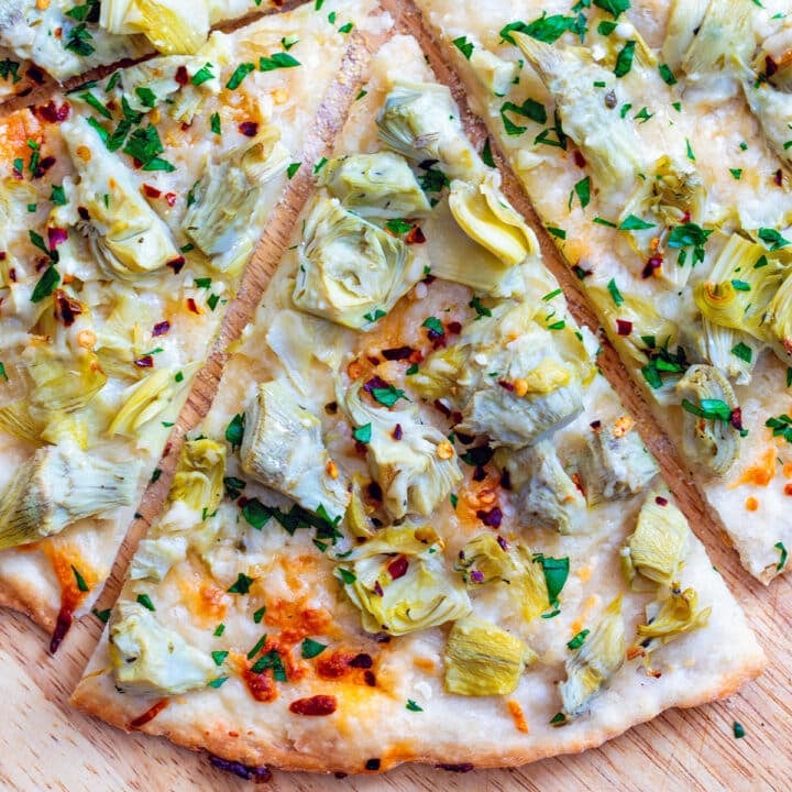 Artichoke Pizza Recipe - We are not Martha