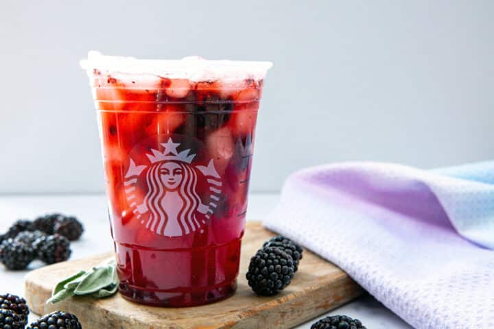 Blackberry Sage Refresher {Starbucks Copycat} Recipe